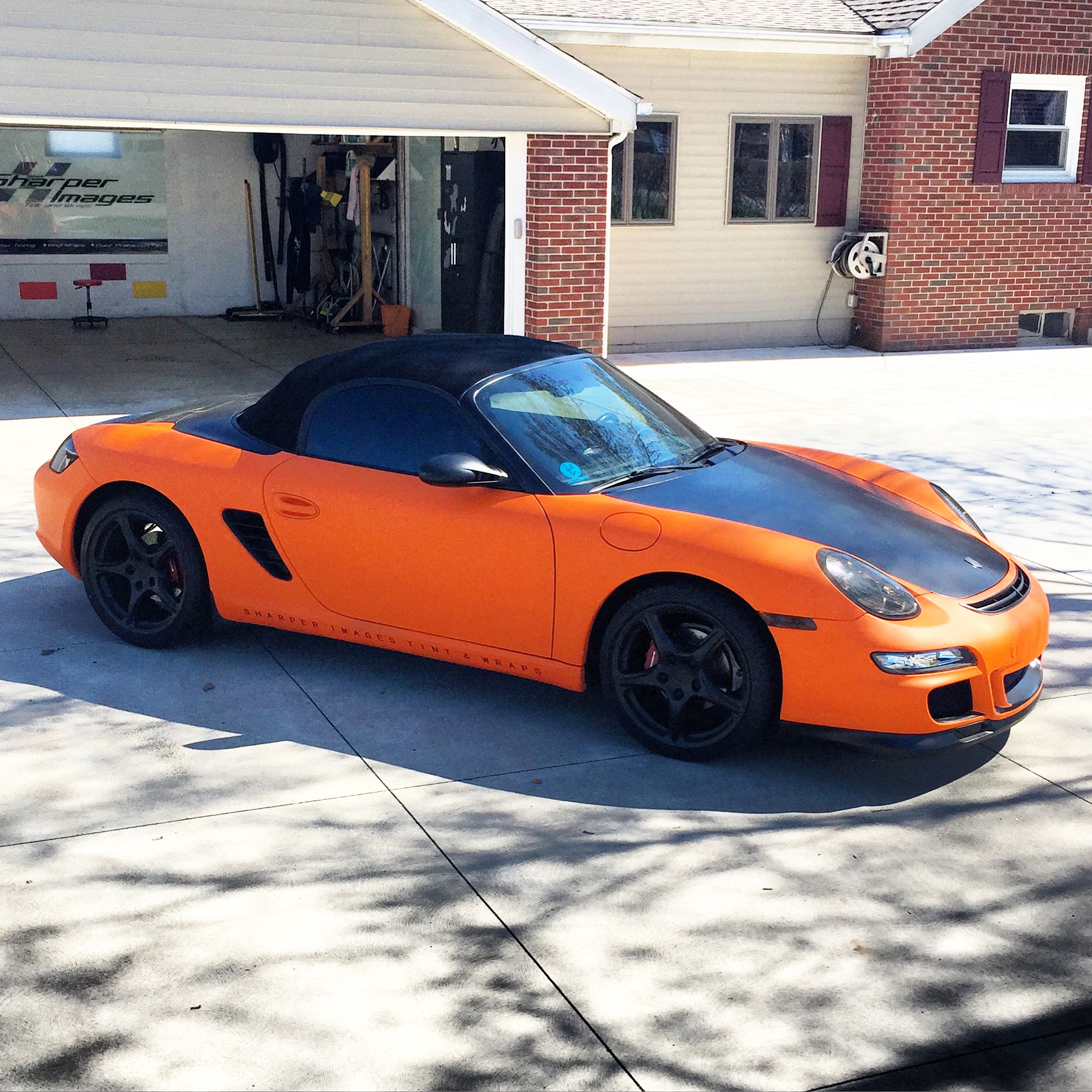 Porsche Boxster 987 Vinyl Wrap